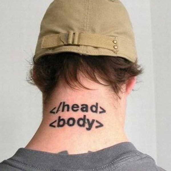 15 Awesome Tattoo designs for nerds and geeks - Lirent.net