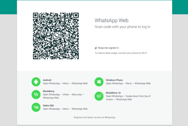 How to use WhatsApp from Desktop Browser - Lirent.net